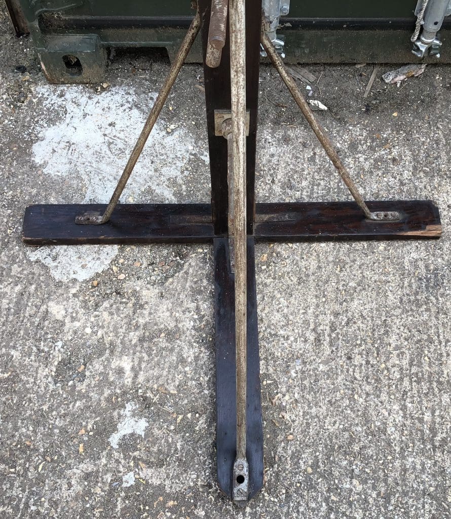 THB3637 Boxing Ring Corner Posts Pitch Pine • Trevor Howsam Limited ...